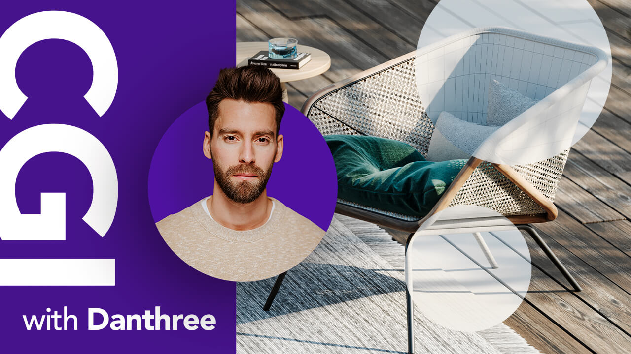 Podcast CGI with Danthree - marketing visuel avec CGI (3D)